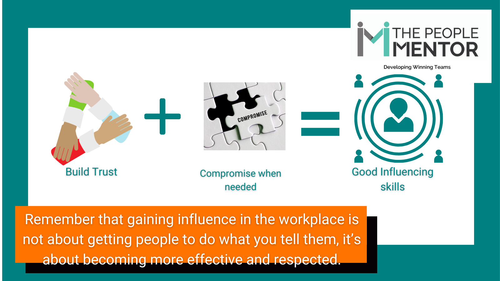 How to Influence People at Work - The People Mentor