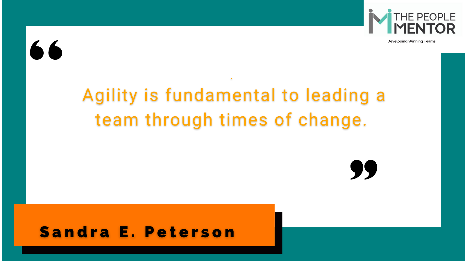 Developing Your Change Agility in Your SME Business - The People Mentor