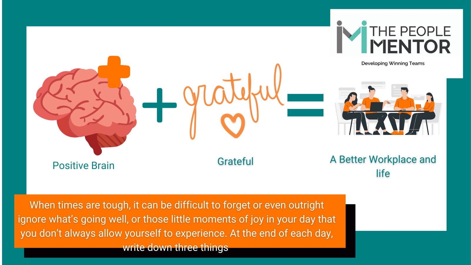 How Positive Thinking Builds Resilience - The People Mentor