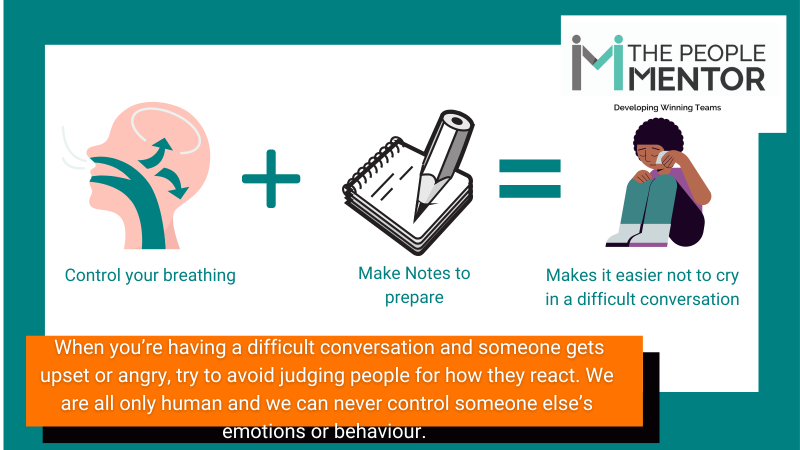 How To Have Difficult Conversations At Work Without Crying - The People ...