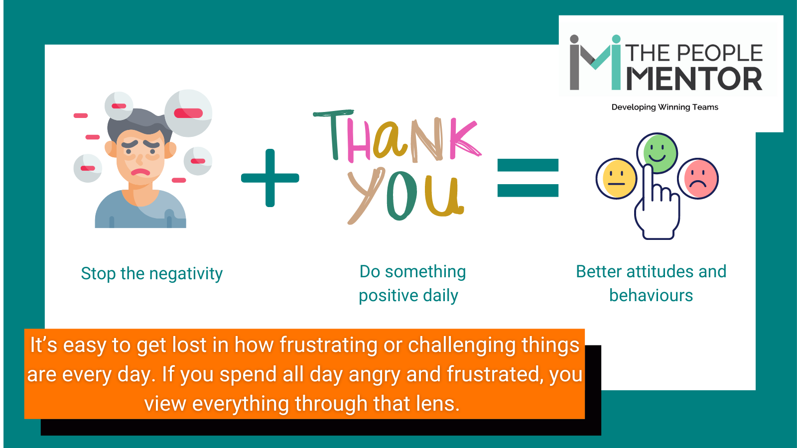 How Your Attitude and Behaviours Affect Your Team